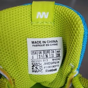 Reebok | Shoes | Reebok Zigtech Athletic Running Sneakers Blue Neon ...